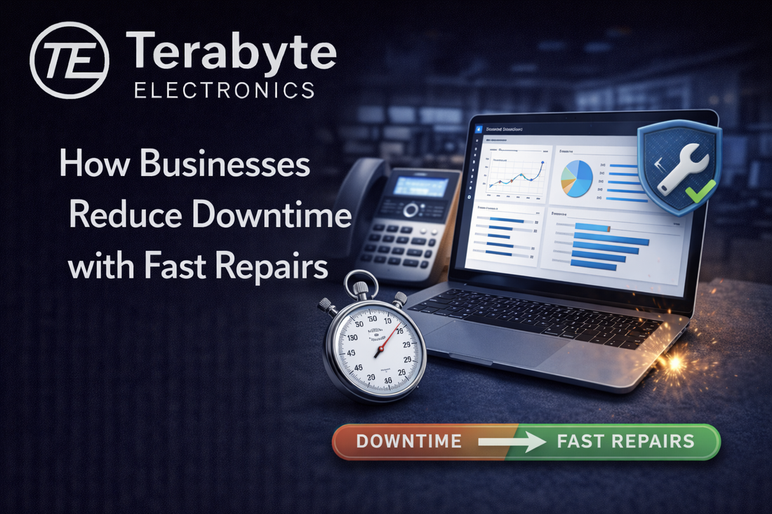 How Businesses Reduce Downtime with Fast Repairs – Terabyte Electronics
