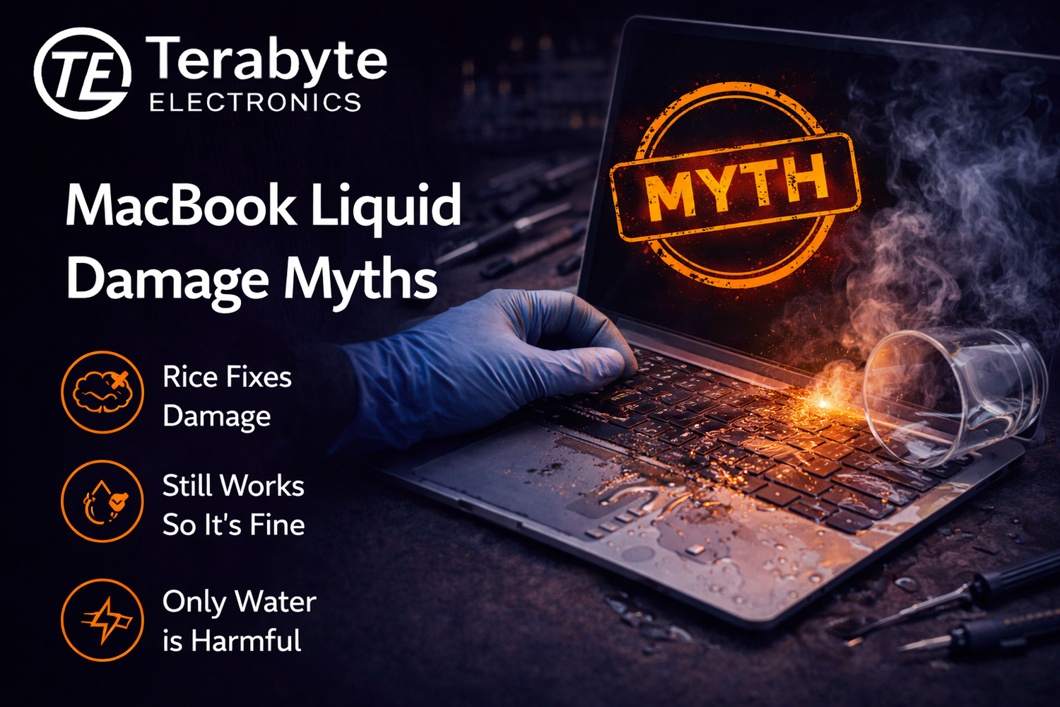 MacBook Liquid Damage Myths – Terabyte Electronics