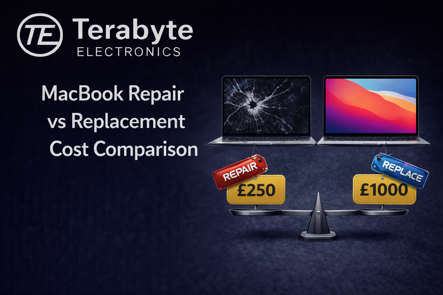 MacBook Repair vs Replacement Cost Comparison – Terabyte Electronics