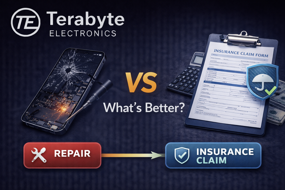 Repair vs Insurance Claims – What’s Better? – Terabyte Electronics